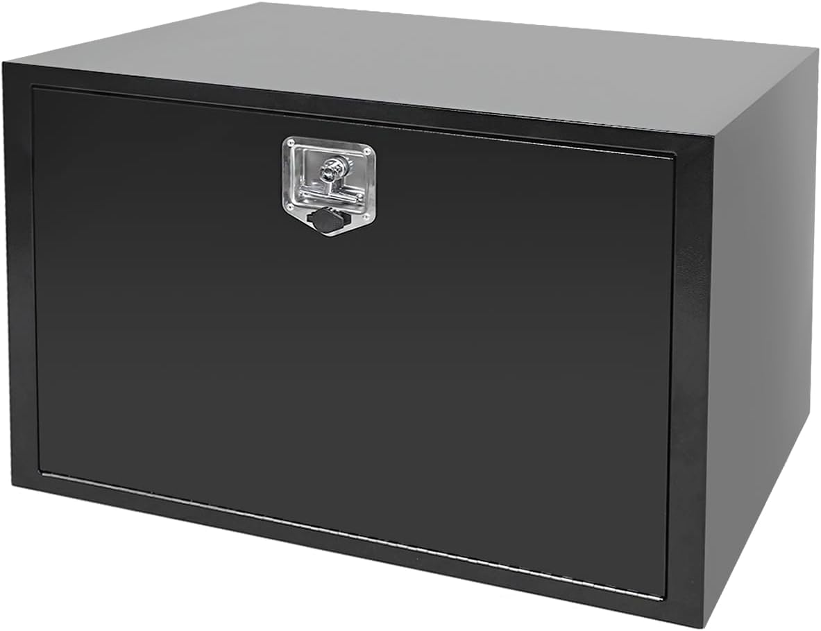 Amazon.com: Gooeap 36"X23"X23" Underbody Truck Box Black Heavy Duty ...