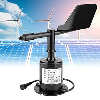 Neufday Wind Speed Sensor, Environmental Signal Output 0-5V 360 Degrees ...
