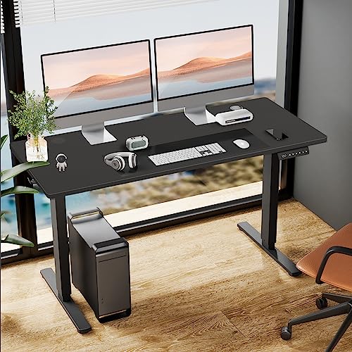 Snapklik.com : Standing Desk, Adjustable Height Electric Sit Stand Up ...