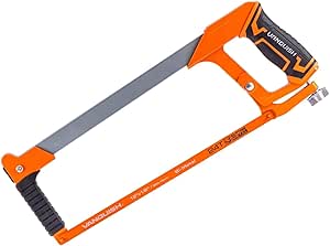 VANQUISH Tubular Frame Woodworking Hack Saw with 12 Inch Blade Hand Bow ...