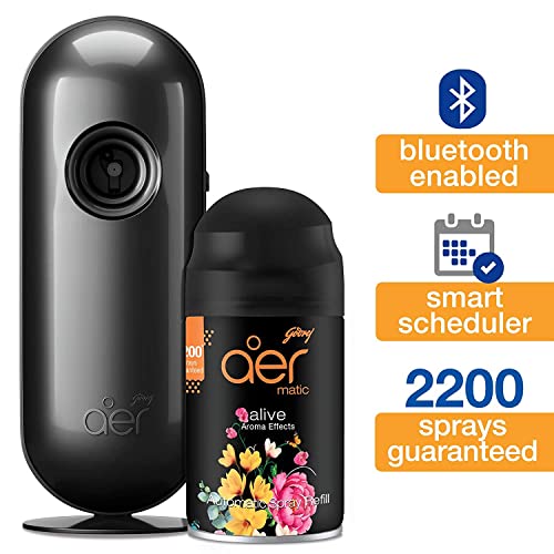 Godrej aer Smart Matic Kit - BLUETOOTH ENABLED Automatic Air Freshener ...