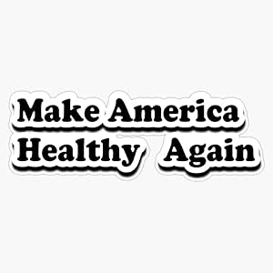 Amazon.com: Make America Healthy Again Sticker Bumper Sticker Vinyl ...