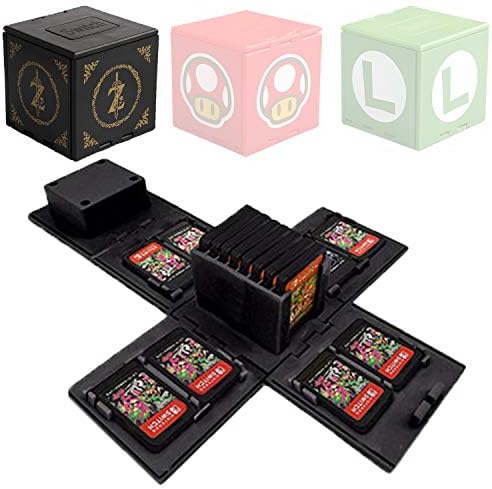 WIKEA Nintendo Switch Game Card Case, Video Game Card Holder with 16 ...