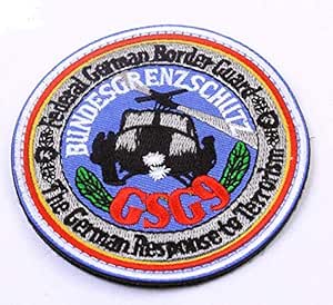 Amazon.com: Germany Bundesgrenzschutz GSG9 3D Tactical Patch Military ...