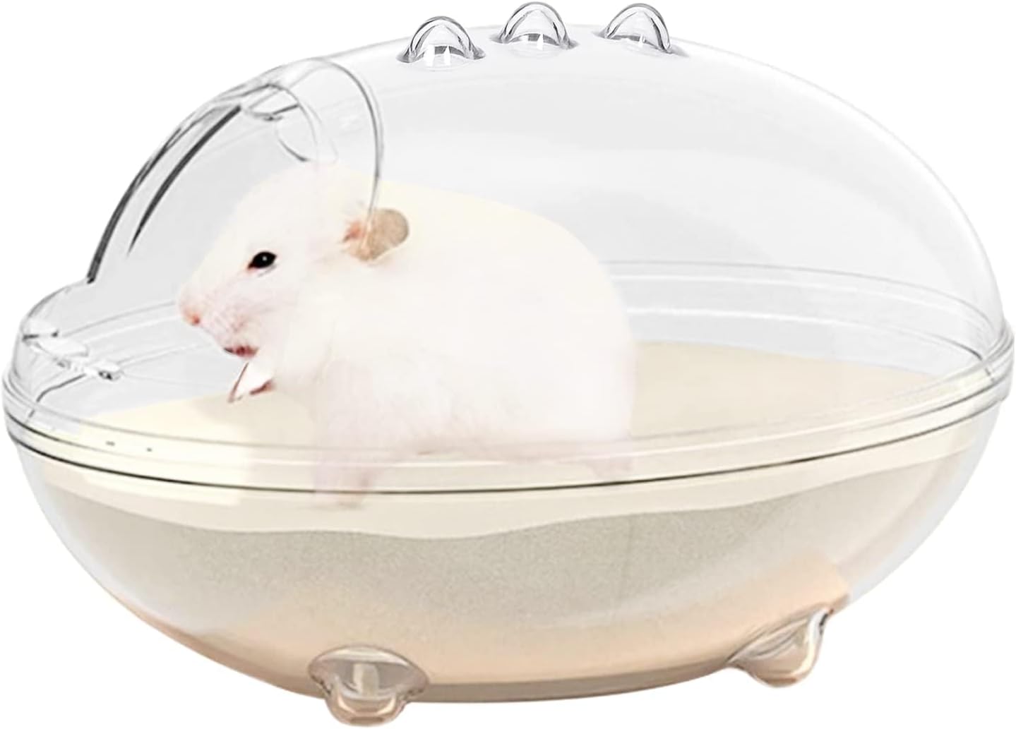 TOKAYIFE Hamster Sand Bath, Pet Bath, Hamster Toilet, Sand Bathroom ...