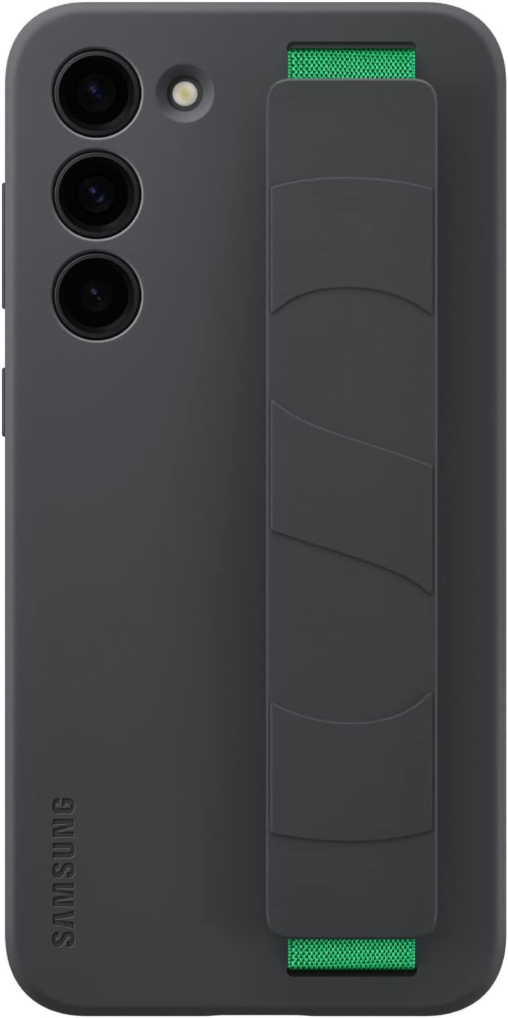 Amazon.com: SAMSUNG Galaxy S23 Silicone Grip Phone Case, Protective ...