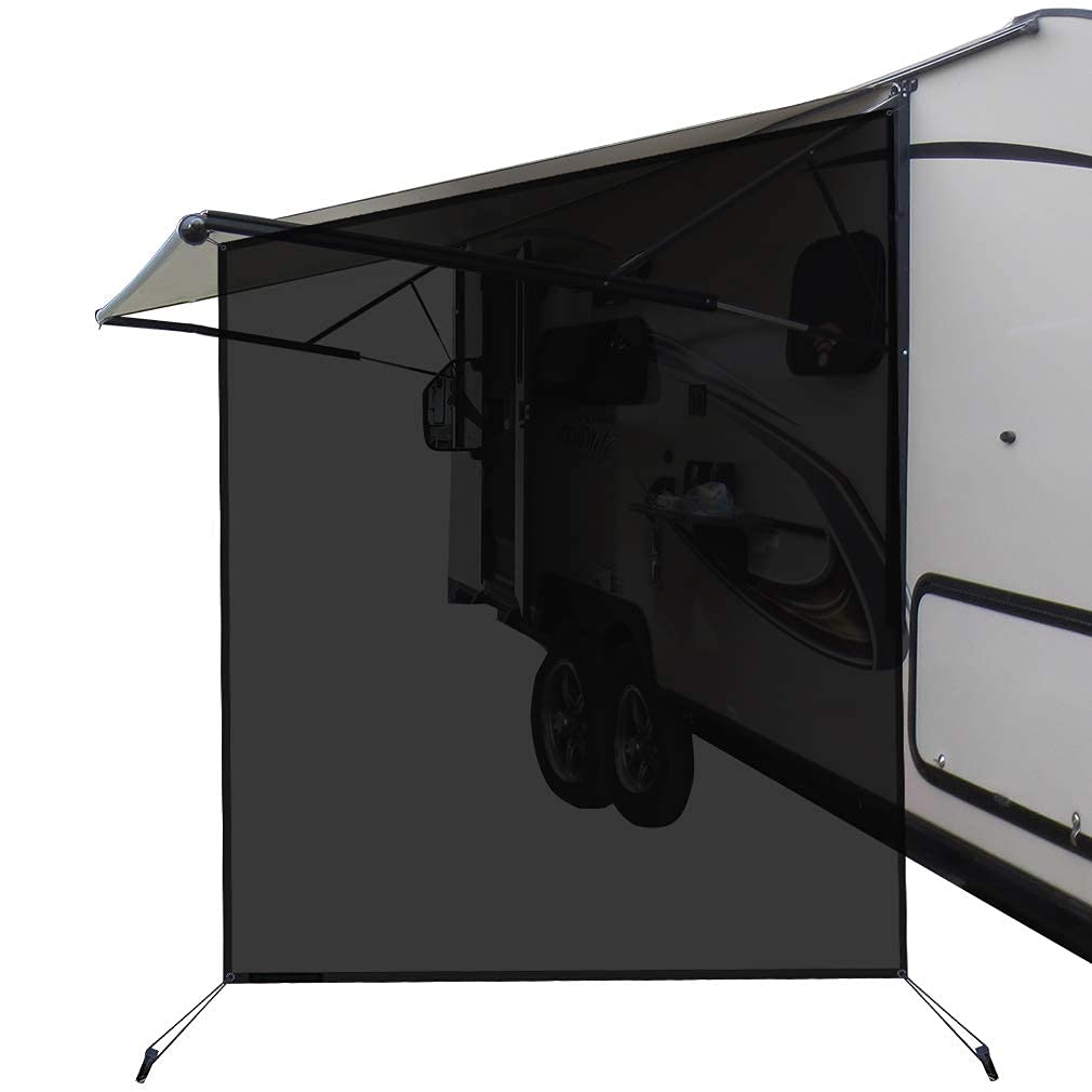 Snapklik.com : Leaveshade RV Awning Side Sun Shade Screen