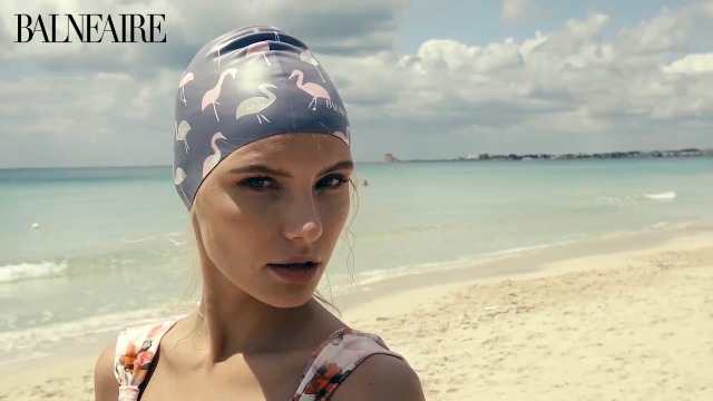 Watch BALNEAIRE Silicone Swim Cap for Women, Waterproof Long Hair ...