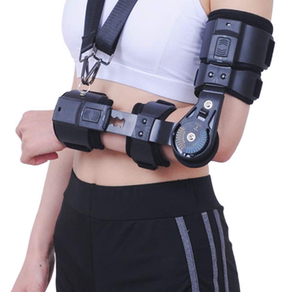 Buy Adjustable Post-Op Rehabilitation ROM Elbow Brace with Shoulder ...