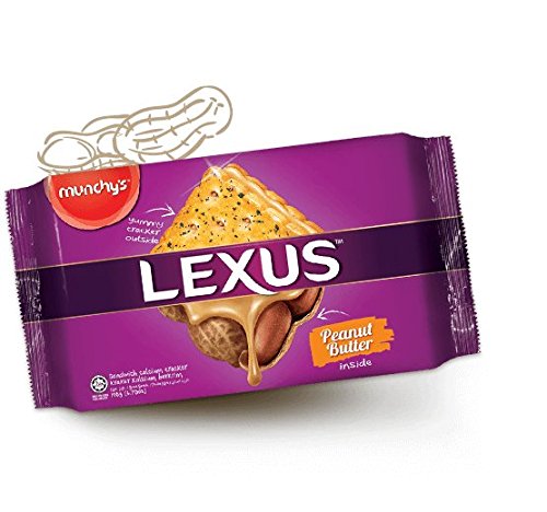 Amazon.com: Munchy's Lexus Sandwich Calcium Cracker (Peanut Butter, 30 ...
