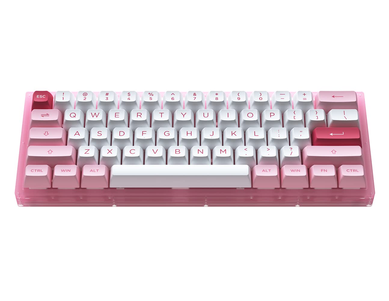 Akko ACR 61 RGB Mechanical Gaming Keyboard with Acrylic Translucent ...