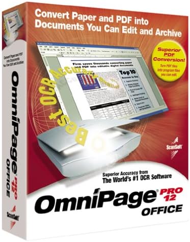 Amazon.com: Omnipage Pro 12 (Old Version)