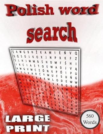 Polish Word Search Large Print: Puzzle Search Book in Polish Language ...
