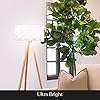 Brightech Bijou LED Floor Lamp, Standing Lamp for Bedroom Reading ...