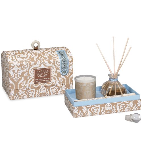 Amazon.com : Michel Design Works French Vanilla Mini Diffuser And ...