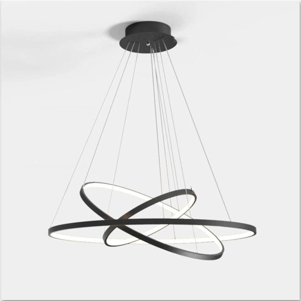 72W LED Pendelleuchte Esstisch Modern Drei Ring Design Lampe Innen ...