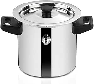 Amazon.com: Stainless Steel Milk Boiler | Whistle Milk Pot | Warm Milk ...