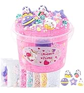 Okaybee 18 x 80 mL Big Premade Slime Kit, 48 FL OZ Slimes Includes ...