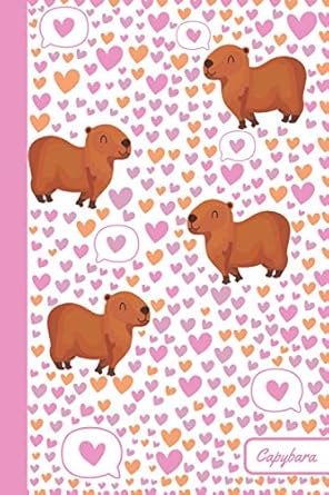 Capybara: Notebook | Cute, Funny Diary | (Capybaras Lovers) Journal ...