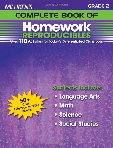 Milliken's Complete Book of Homework Reproducibles - Grade 2: Sara ...