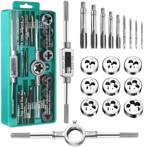 Maschi per Filettatura Set Kit Filiera Punte Trapano Professionali ...