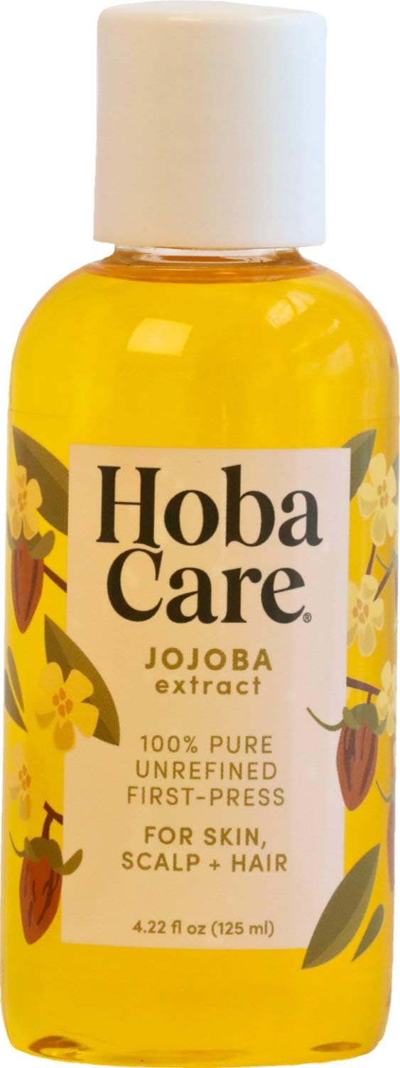HobaCare Jojoba Oil - 100% Pure, Unrefined Cold Pressed (125 ml) : Amazon.ca: Beauty & Personal Care