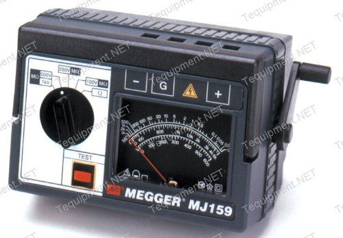 Amazon.com: Megger MJ459 Battery Analog Major Megger Insulation Tester ...