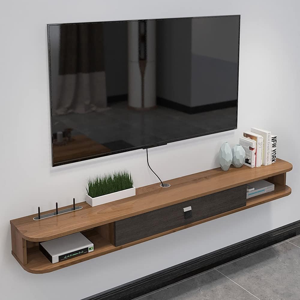 Amazon.com: IBOWZ Floating TV Stand Cabinet Tv Stand,Wall Mount Tv ...