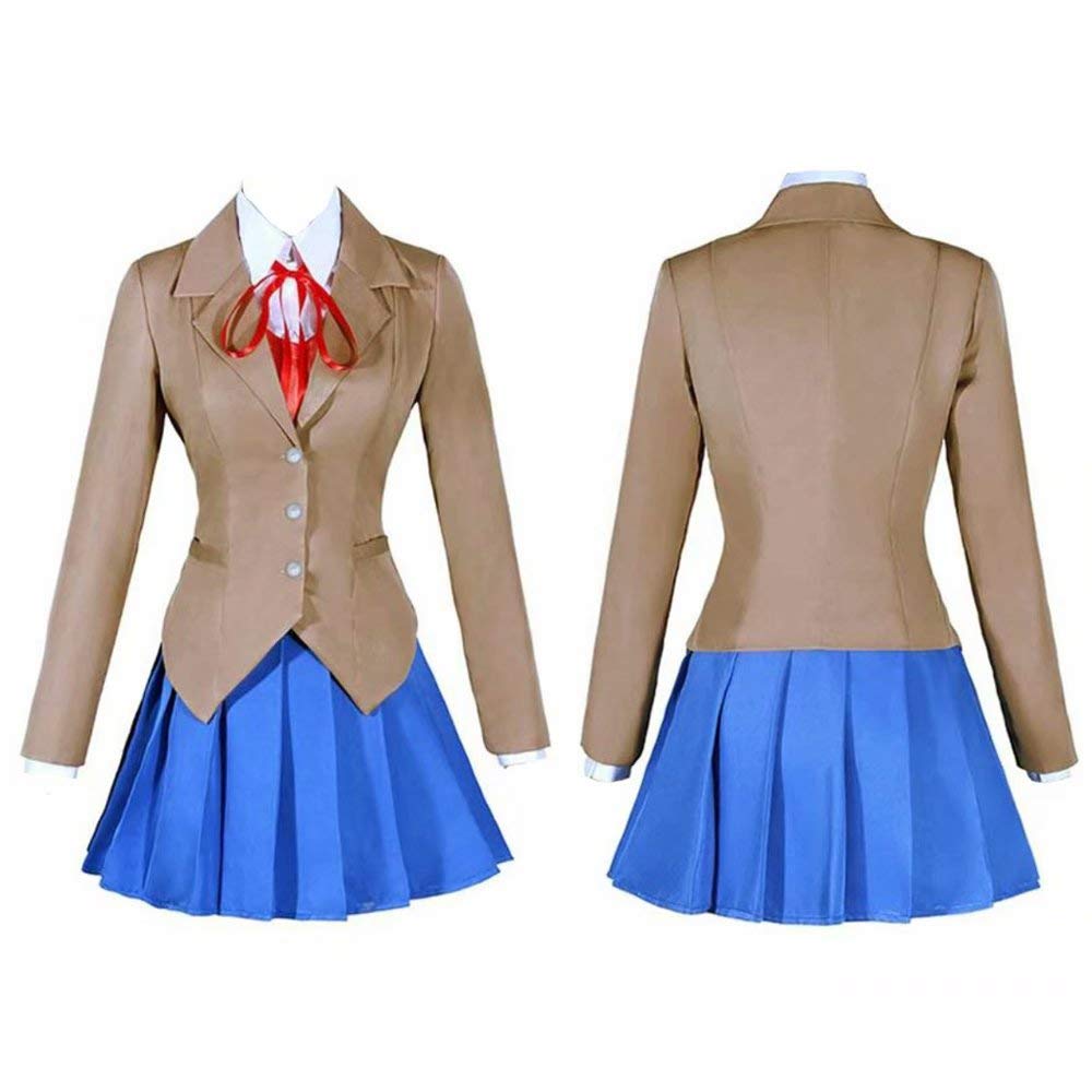 Buy better daily life DDLC Sayori Yuri Natsuki Monika Uniform Cosplay ...