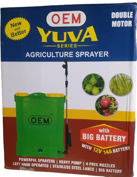 Vijay Kishore Gupta 20 Liter Tank, Double moter, 22V 14ah Heavy Duty ...