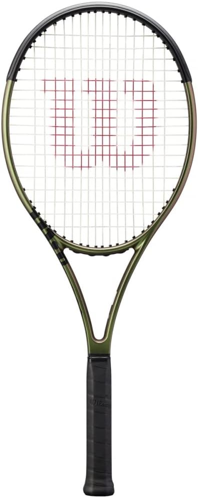Wilson Blade 100 v8 Tennis Racquet Strung with Syn Gut Racket String in ...