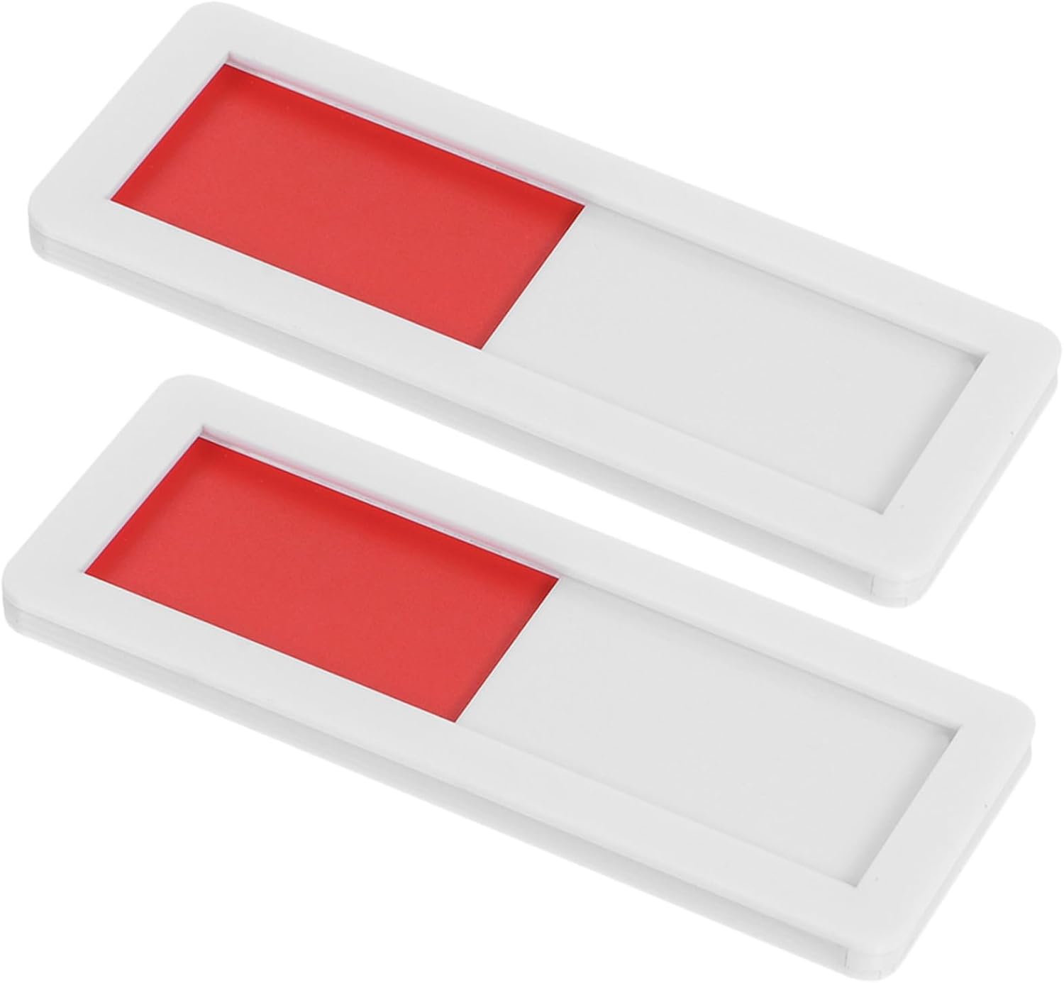 GARIOUANS 2pcs Sliding Privacy Door Signs with Red Green Indicators ...