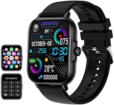 Men's Smartwatch 1.83" Reloj Inteligente con Llamadas Deportivas, Reloj ...
