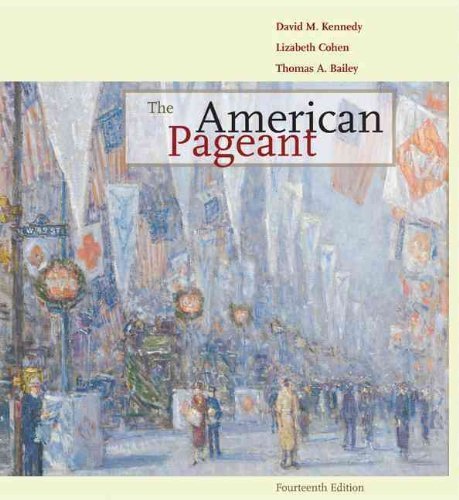 The American Pageant 14th Edition by Kennedy, David M.; Cohen, Lizabeth ...