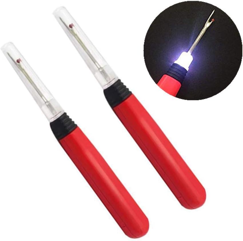 Amazon.com: CBKJ Seam Ripper Tool with Light, 2 Pack Led Threadripper ...