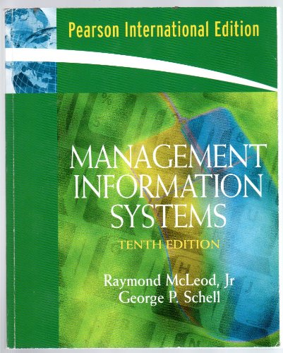 Management Information Systems - Pearson International Edition - Tenth ...