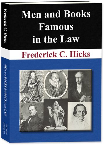 Buy Men and Books Famous in the Law Book Online at Low Prices in India ...