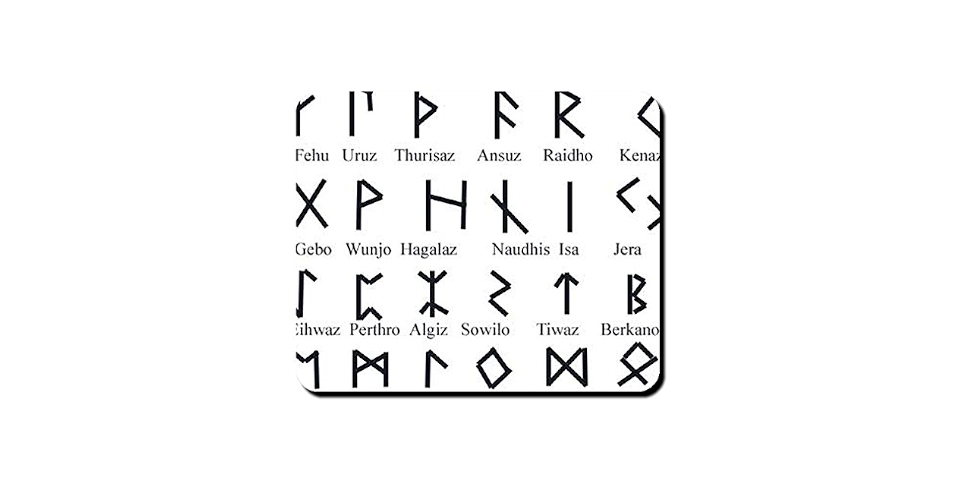 Proto Germanic Runes