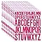 Amazon.com: 12 Sheets Alphabet Stickers, Red Self Adhesive Vinyl Letter ...