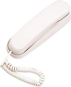 Telephone Set, Eacam Mini Desktop Corded Landline Phone, Fixed Telephone Wall Mountable Supports ...