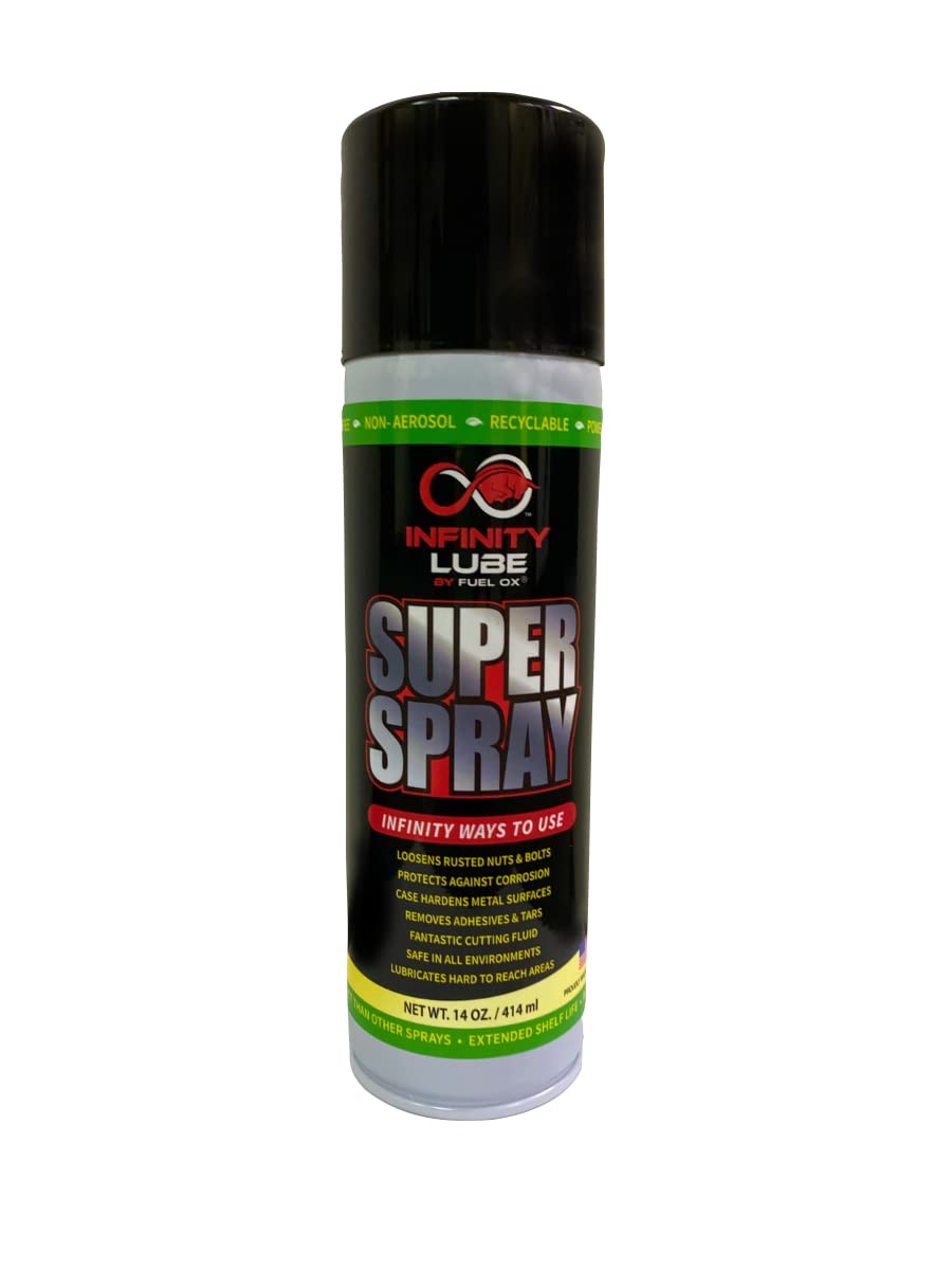Fuel Ox Infinity Lube Super Spray - Releases Frozen Bolts & Nuts ...