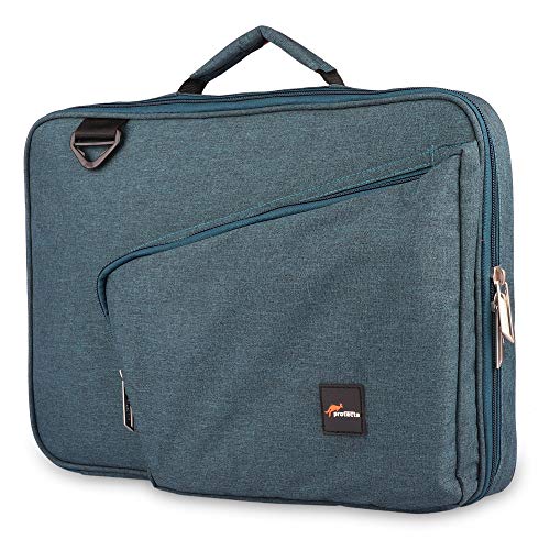 Protecta Vertex Lite Slim Profile Laptop Briefcase Bag with Organiser ...