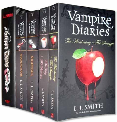 Vampire Diaries Books 1 to 7 (5 Books, 1 Hardback) Set Pack ( The ...