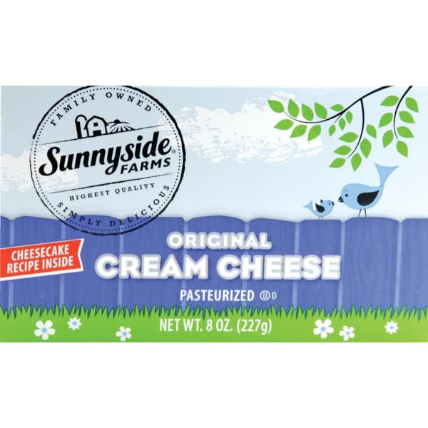 Amazon.com: Sunnyside Farms, Original Cream Cheese, 8 Fl Oz : Grocery ...
