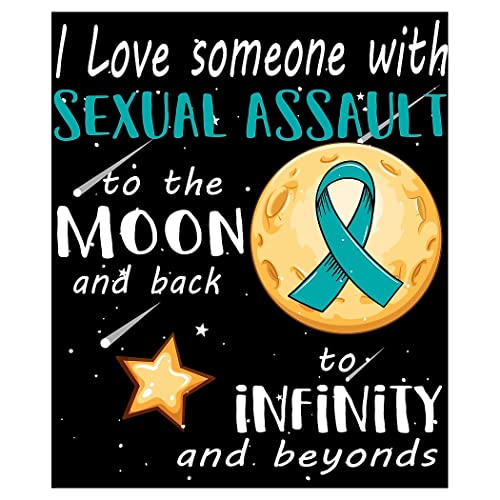 Amazon.com: I Love Someone With Sexual Assault To The Moon And Back ...