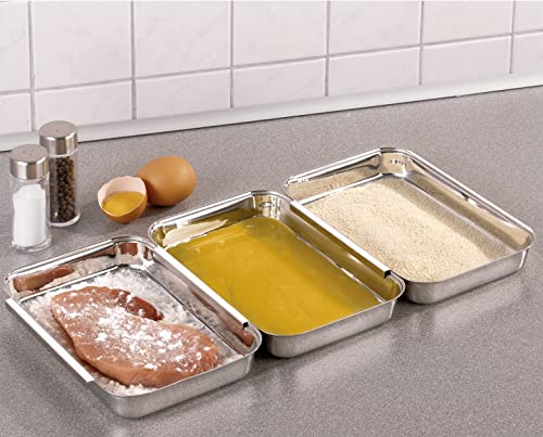 Maximex Stainless steel breadboard set, 1 set. – BigaMart