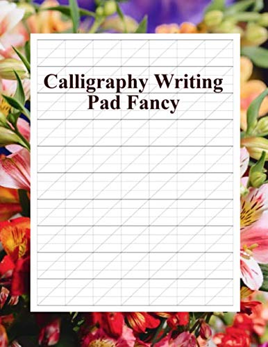 Calligraphy Writing Pad Fancy: Grid Paper For Calligraphy Paper And ...
