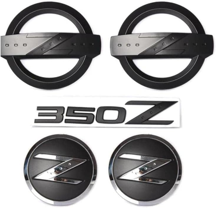 FEAYS Kit de insignias metálicas de repuesto 350Z para guardabarros ...