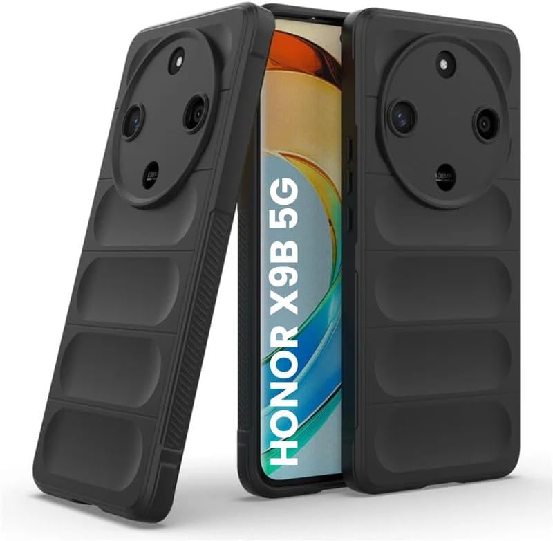 Prime Retail Liquid Silicon Back Cover Case for Honor X9b 5G ...