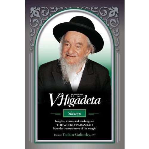 V'Higadeta-Shemos: Harav Yaakov Galinsky: 9781600915567: Amazon.com: Books